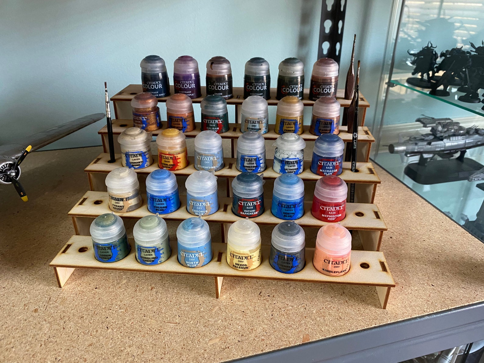 Desktop Hobby Paint Racks | Etsy