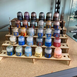 Desktop Hobby Paint Racks - Etsy