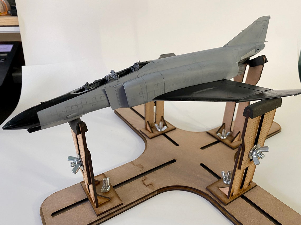 Model Airplane Assembly Jig / Stand - 1/72, 1/48, 1/32 - Etsy