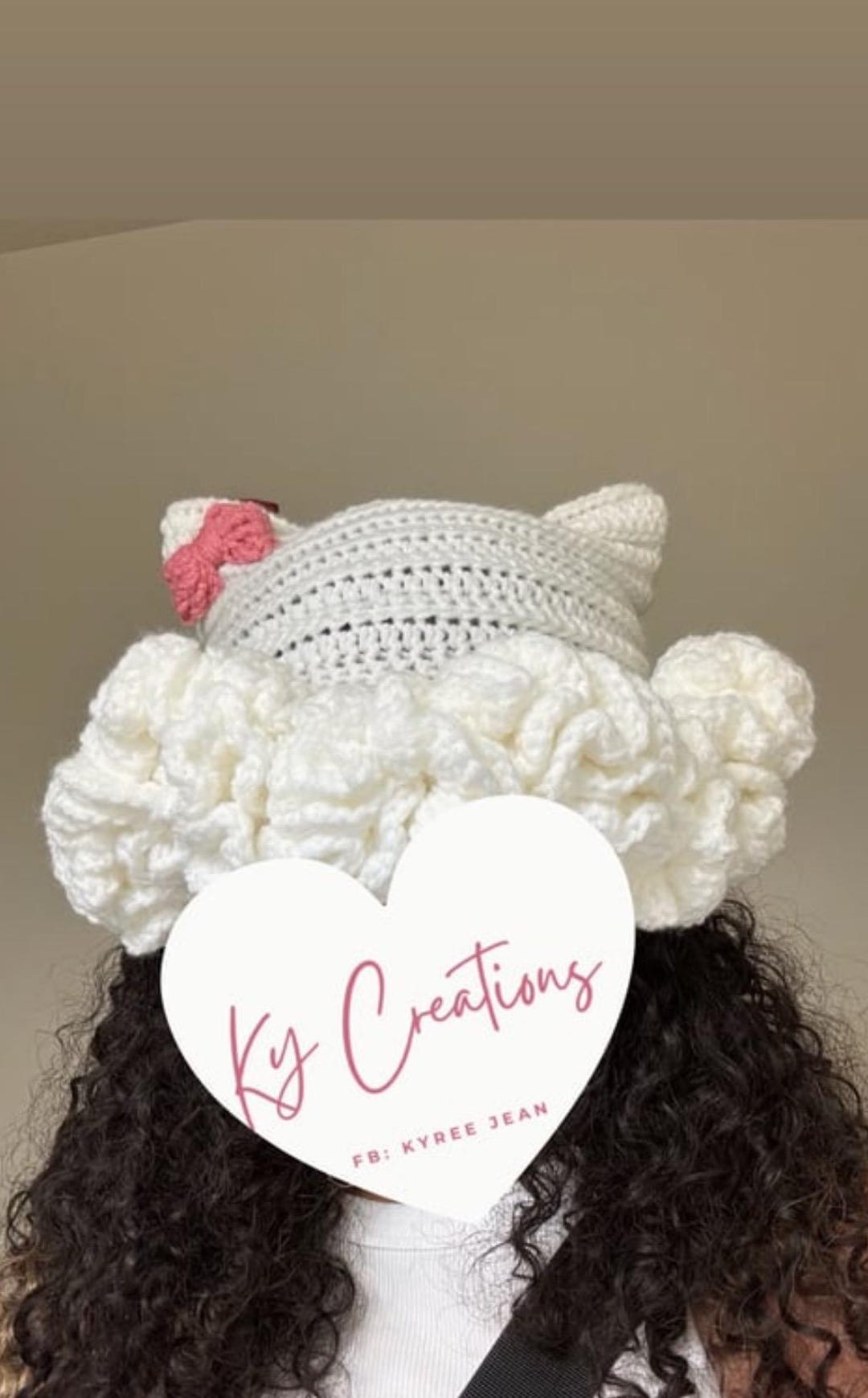 Hello Kitty Ruffle Hat - Etsy