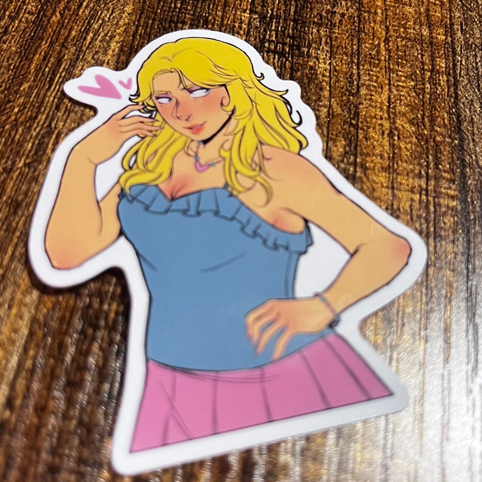 Stardew Valley Haley Vinyl Sticker - Etsy