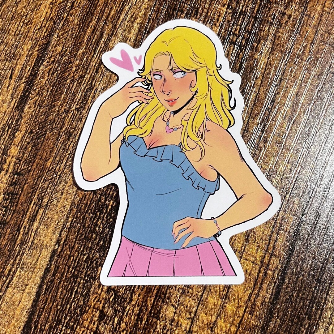 Stardew Valley Haley Vinyl Sticker - Etsy