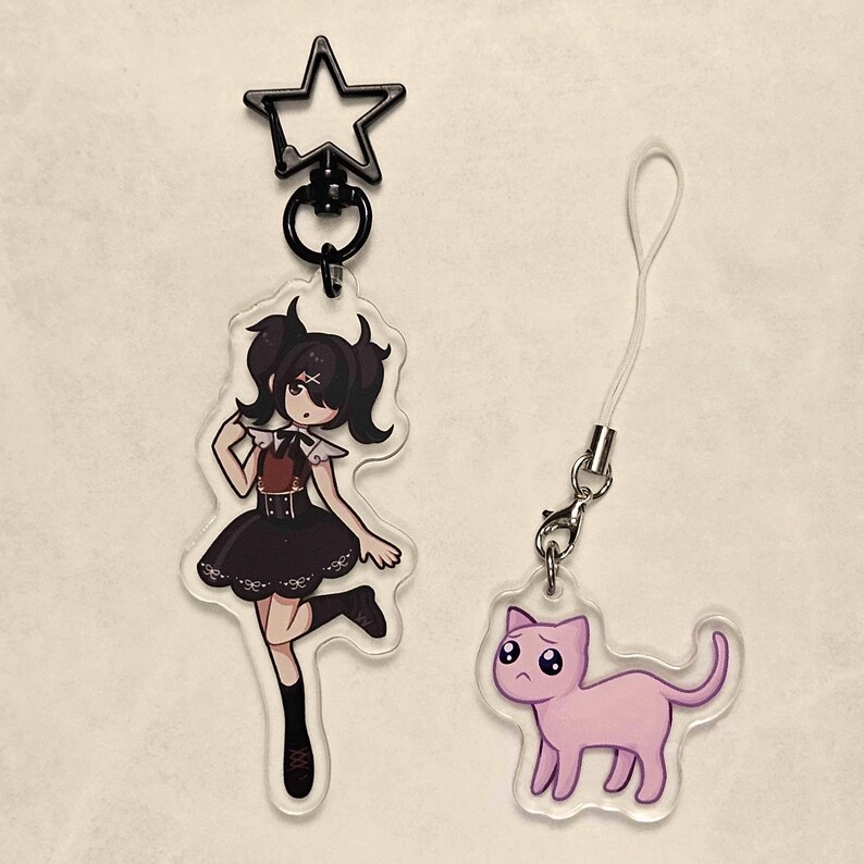 Needy Streamer Overload Ame-chan P-chan Acrylic Charm - Etsy