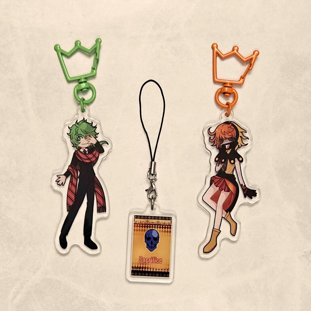 Your Turn to Die Midori + Rio Ranger 3" Acrylic Charms - Etsy