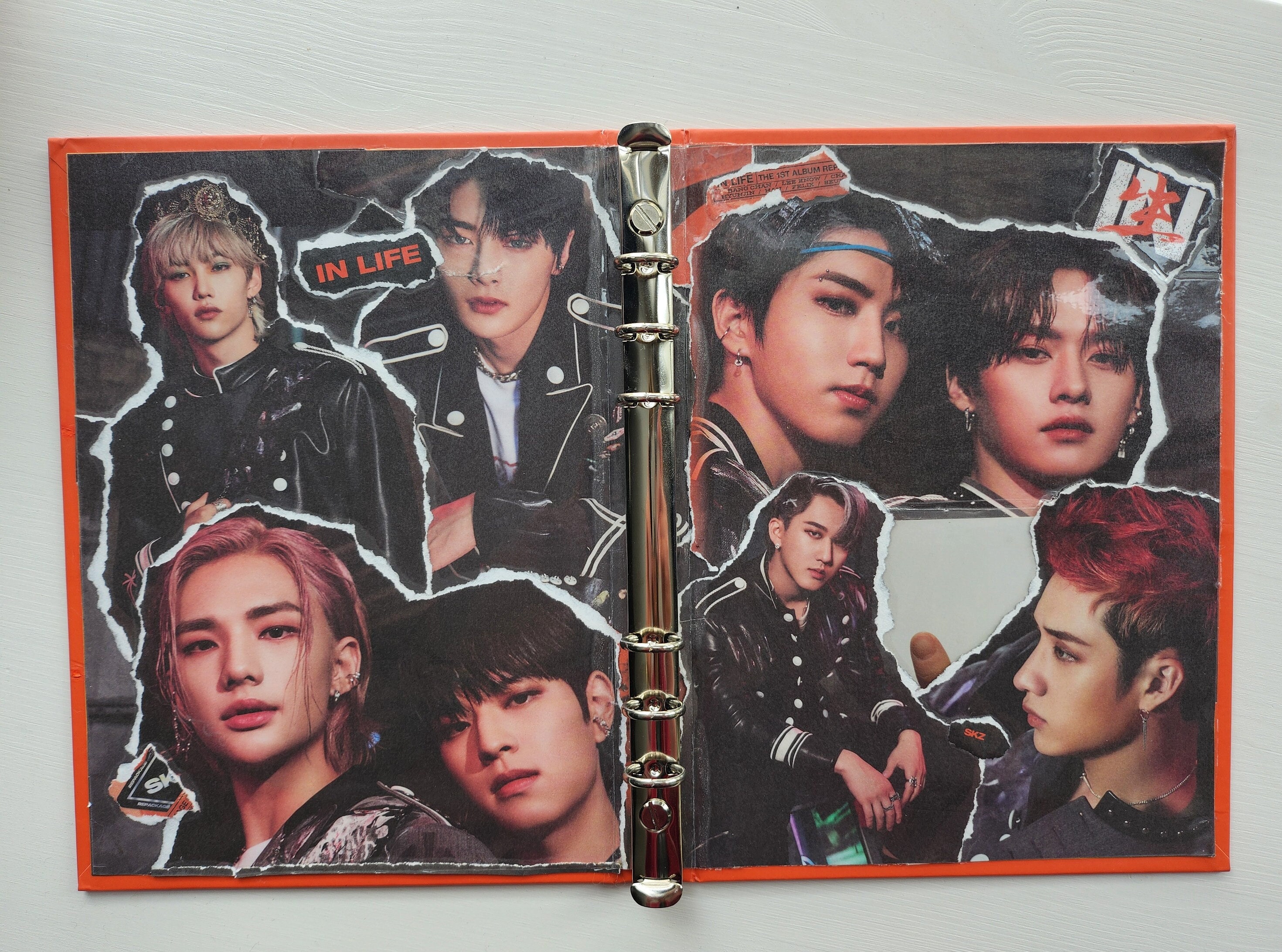 CUSTOMIZED Stray Kids IN LIFE Photocard Binder - Etsy