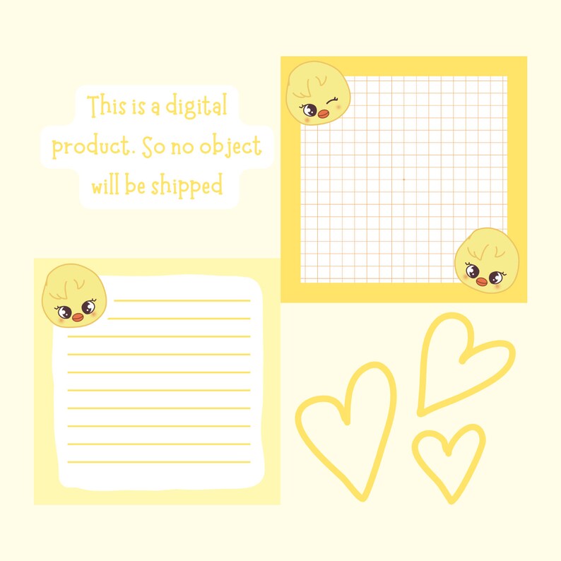 SKZOO Bbokari Printable Sticky Notes - Etsy