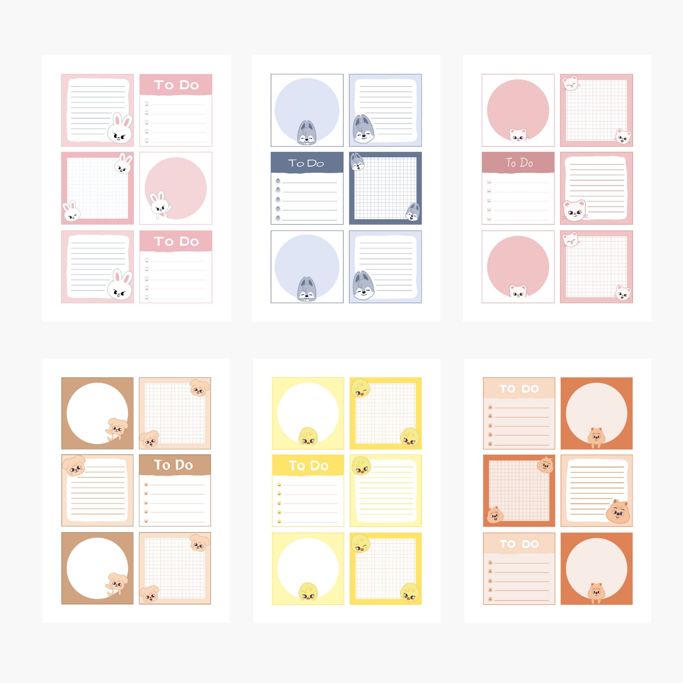 All SKZOO Printable Sticky Notes - Etsy