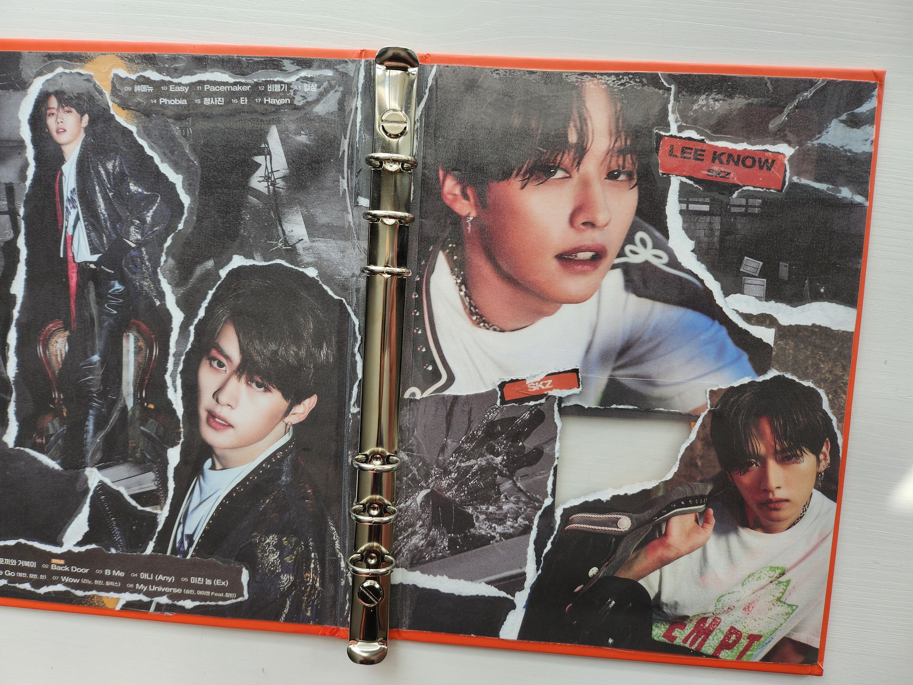 CUSTOMIZED Stray Kids IN LIFE Photocard Binder - Etsy