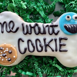 Me Want COOKIE Treat Gift Set/ Cute Dog Treats / Dog Pun Treats / Funny ...