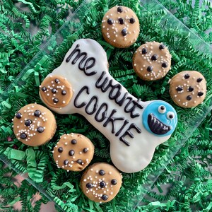 Me Want COOKIE Treat Gift Set/ Cute Dog Treats / Dog Pun Treats / Funny ...