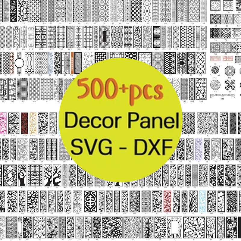 Panel Dxf - Etsy
