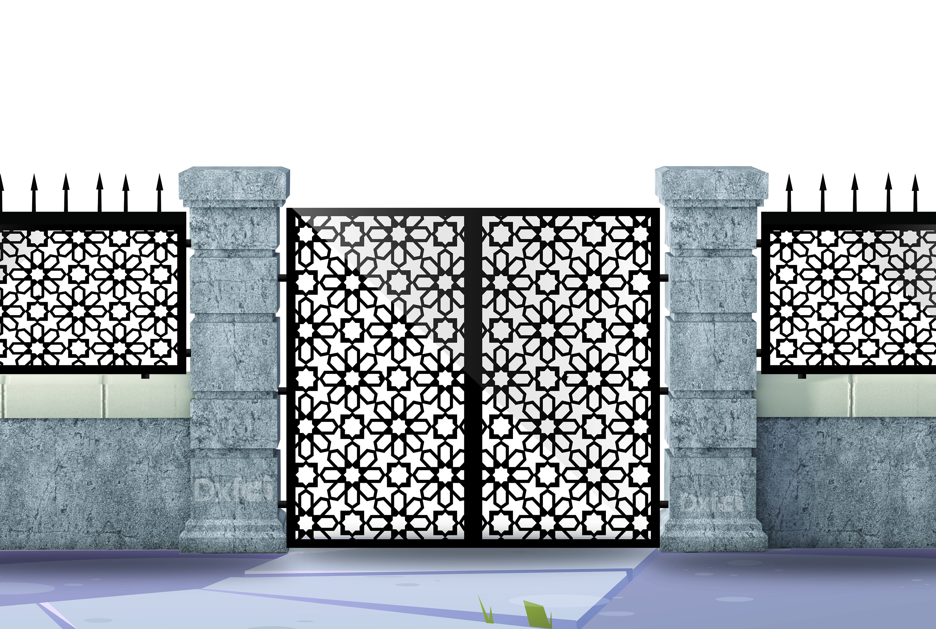 10K+ Svg Dxf Ai Files Metal Plasma Wood Cnc Files Farm Gate ,laser Cut ...