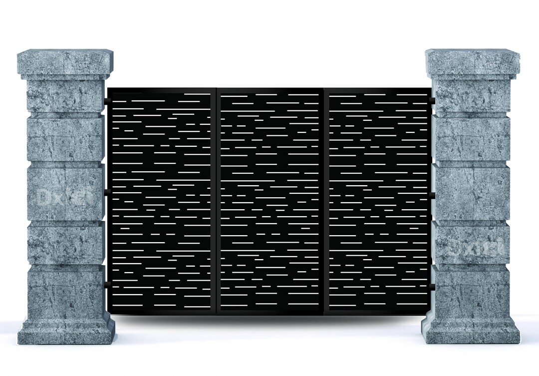 Digital Gate Grill Panel Dxf Panel Partition Room Divider Templates ...