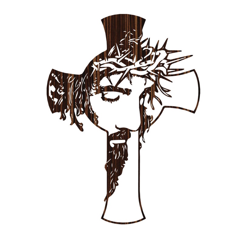 Jesus Christ Jesus SVG Dxf Laser Cut File Prophet Jesus - Etsy