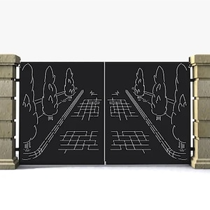 Plasma Cut Files for Gates - Etsy