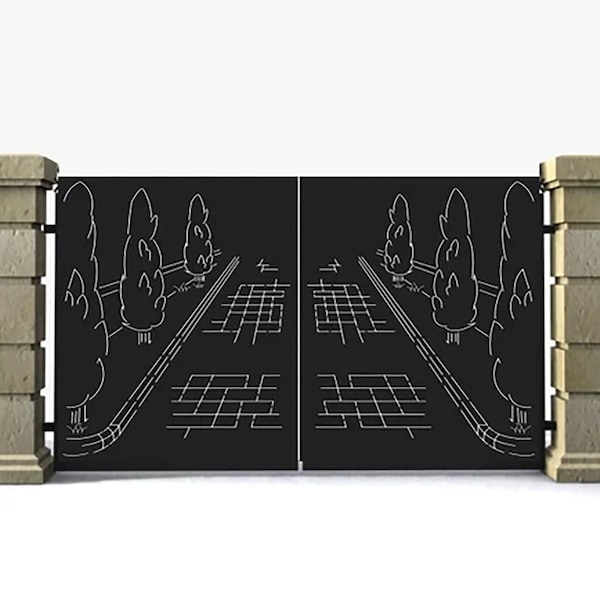 Plasma Cut Files for Gates - Etsy