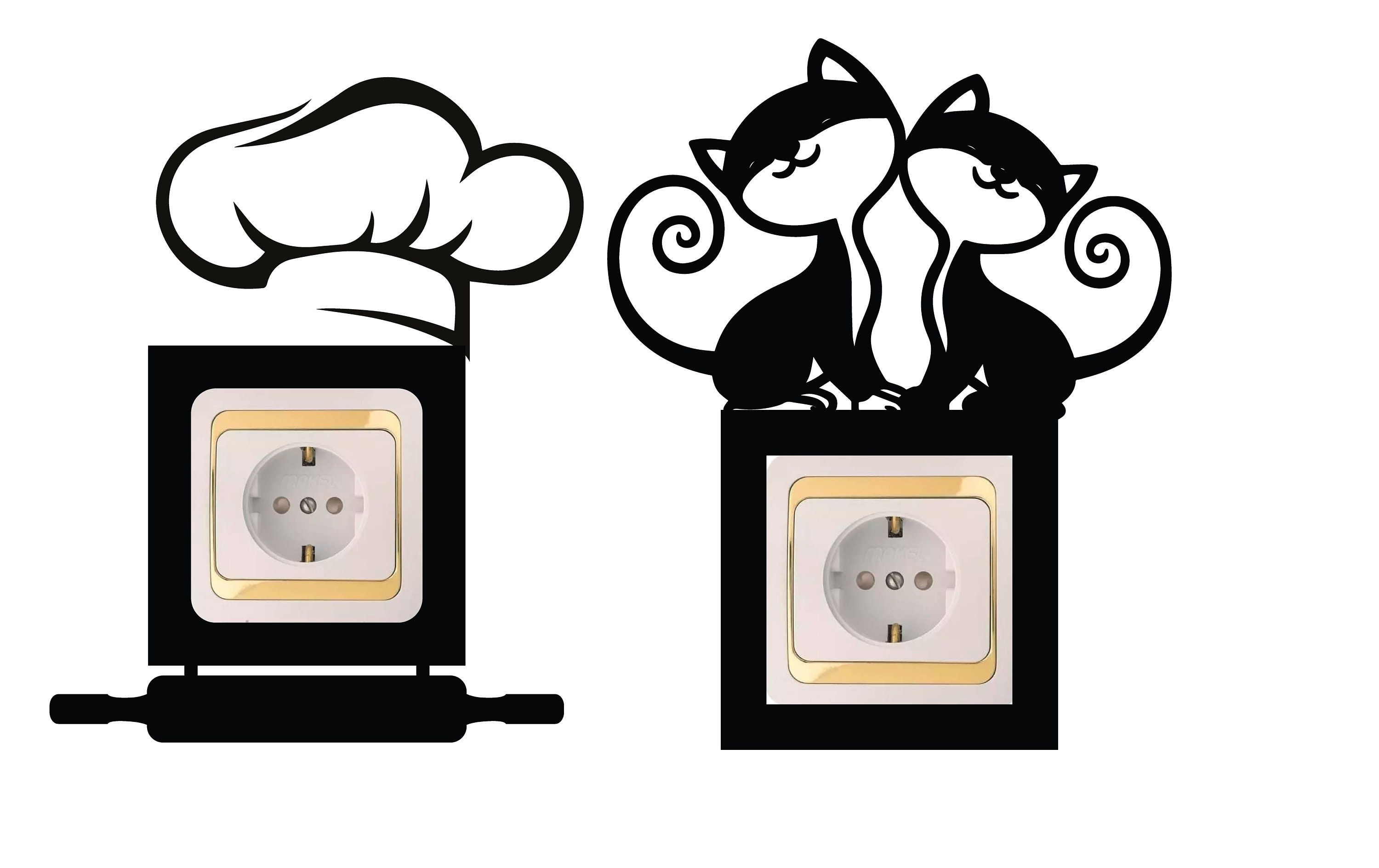 Socket Frame Bundle 100pcs , Decoration for Socket, Decoration ...