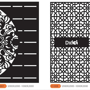 Panel Dxf Garden Pattern Wall Art, Laser Cut File, Wall Decor ...