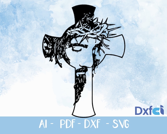 Jesus Christ Jesus SVG Dxf Laser Cut File Prophet Jesus - Etsy