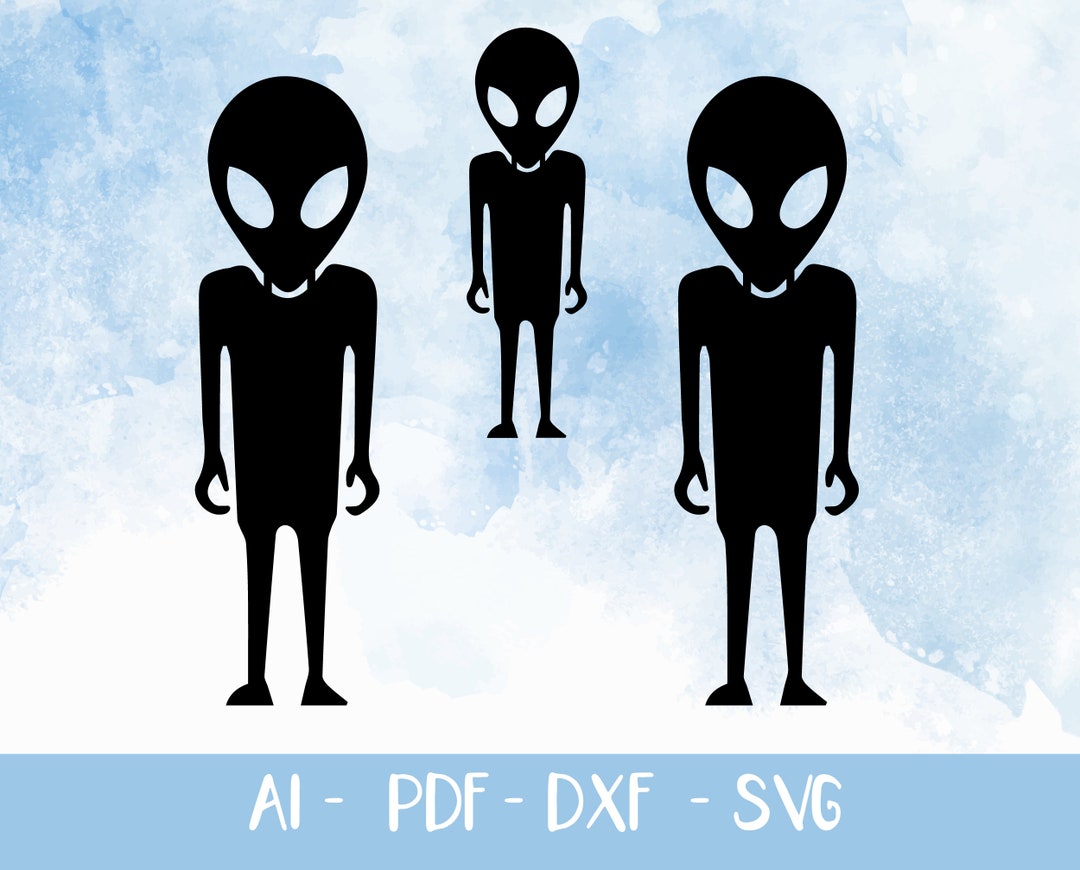 Alien Svg T-shirt Print 3 Alien Svg Custom Svg Working Aliens Cut ...