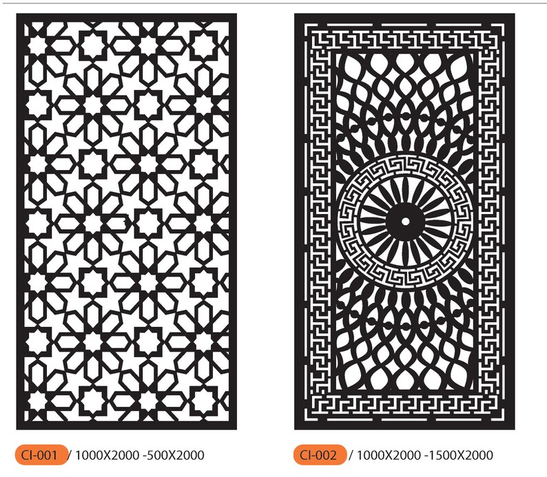 Panel Dxf Garden Pattern Wall Art Laser Cut File Wall Decor - Etsy