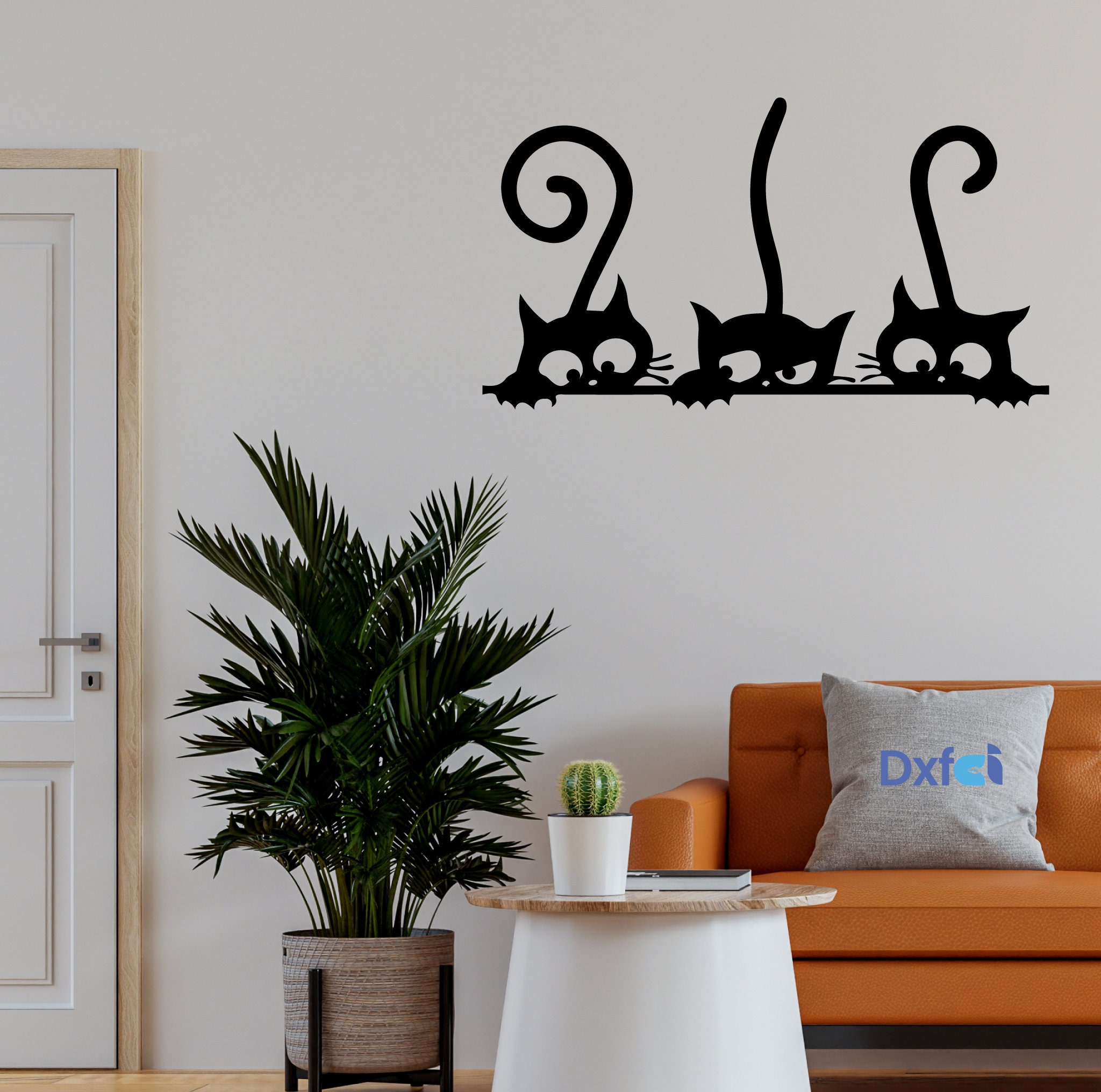 Cat Dxf Kitten Svg Pdf Digital Download Laser Cut Cnc Cutting - Etsy