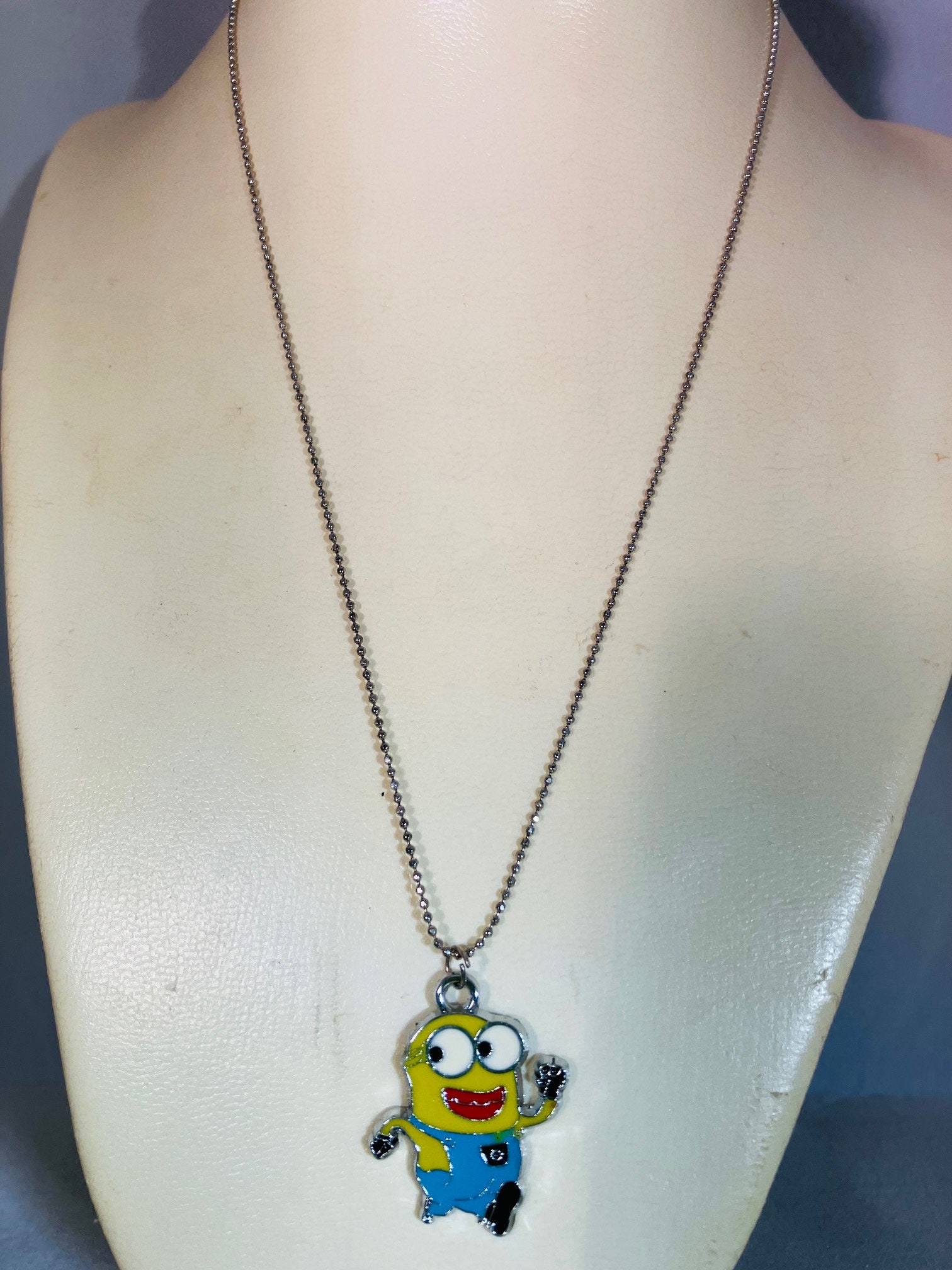Minions Necklace Pendant on Chain or Cord - Etsy