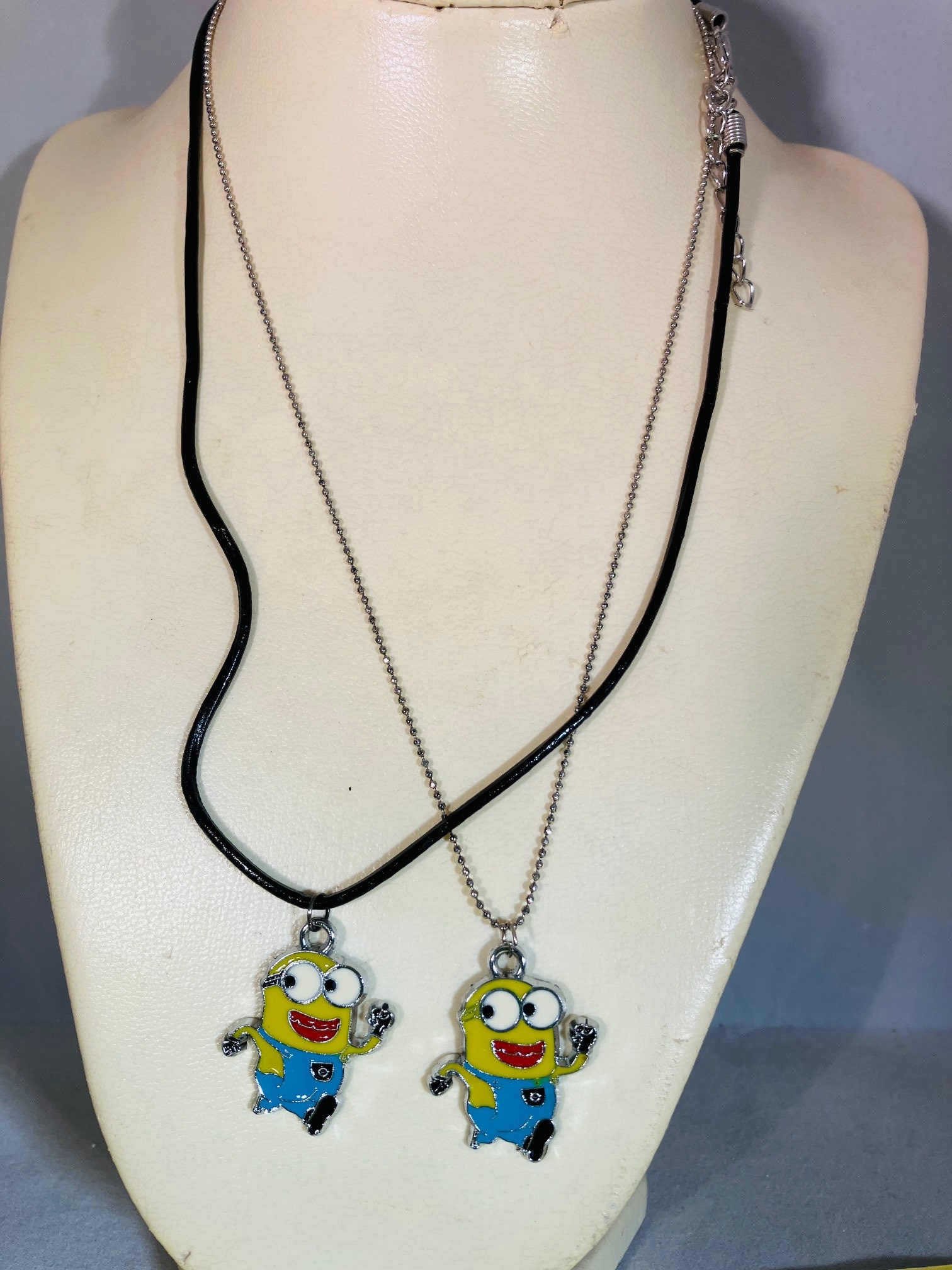 Minions Necklace Pendant on Chain or Cord - Etsy