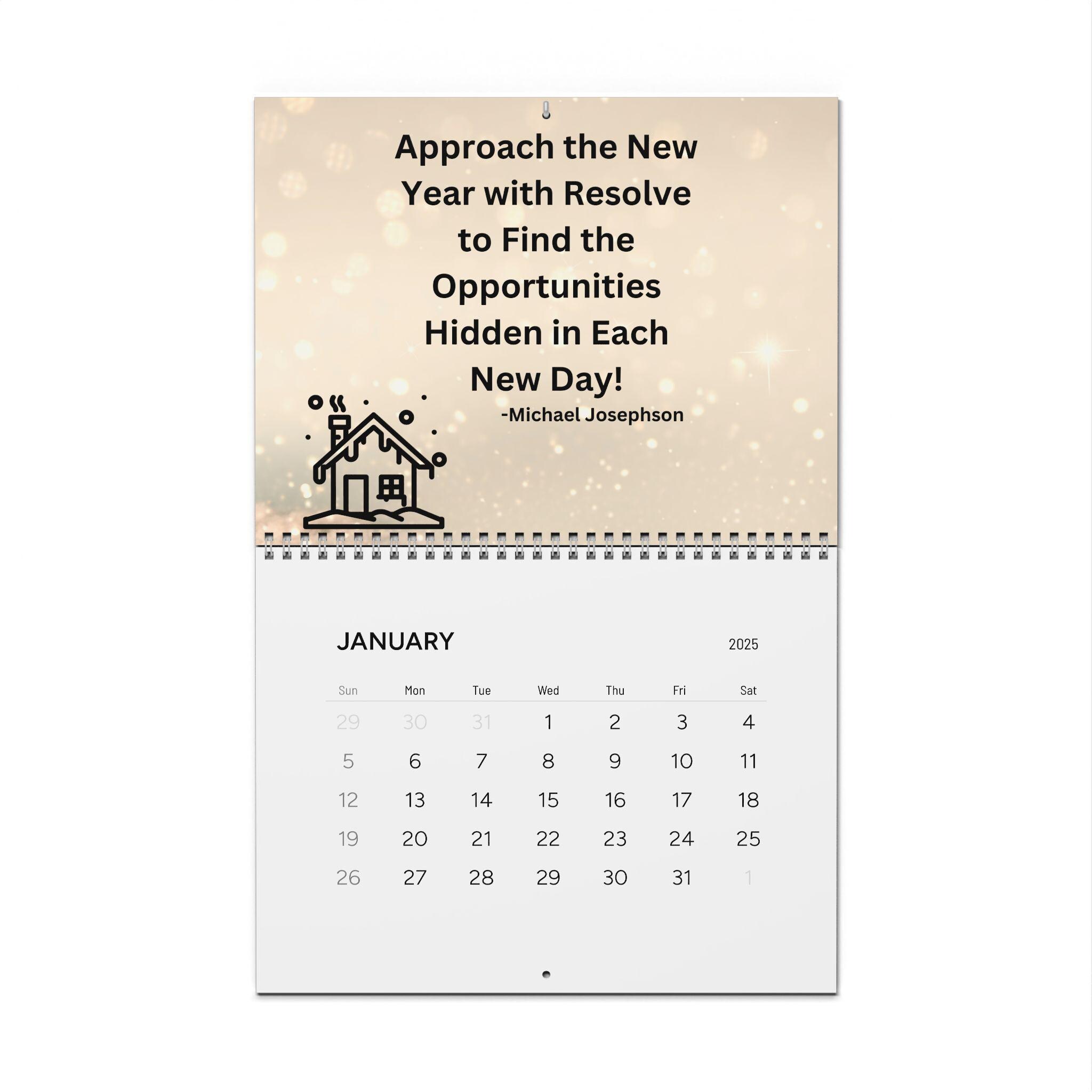 2025 Motivational and Funny Wall Calendar for Real Estate Agents - Etsy