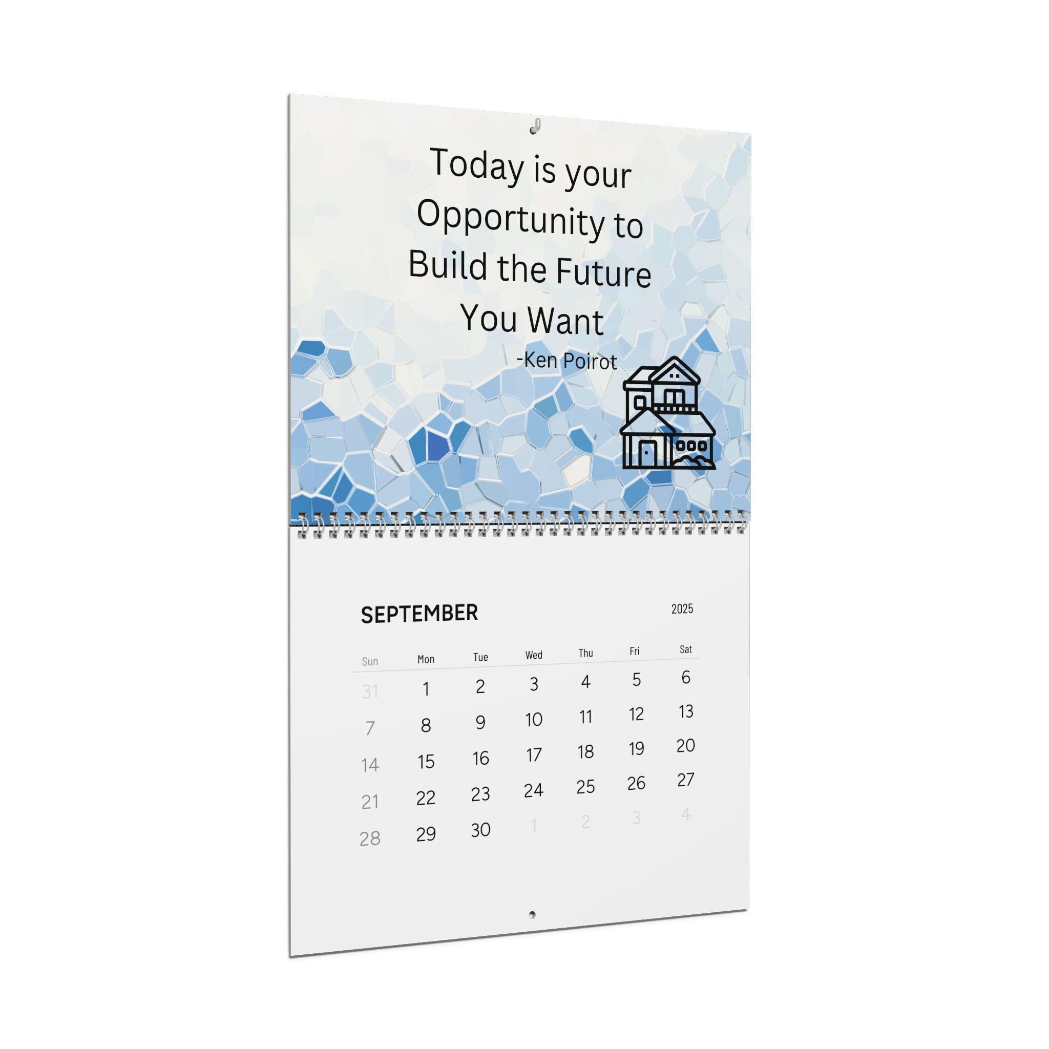 2025 Motivational and Funny Wall Calendar for Real Estate Agents - Etsy