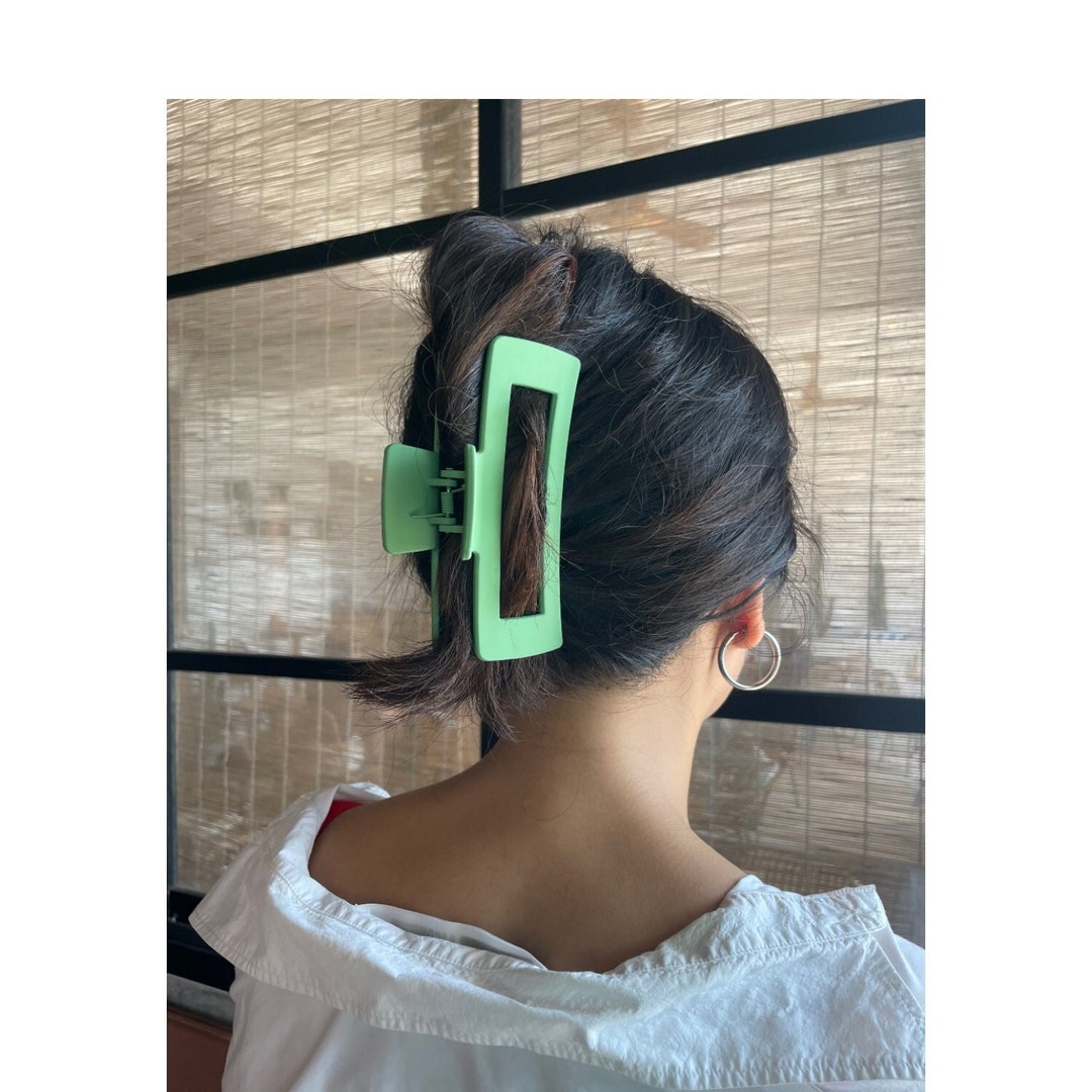 XXL Jumbo Hair Claw 13cm, Extra Large Hair Claw, Matt Claw Clip, Hair ...