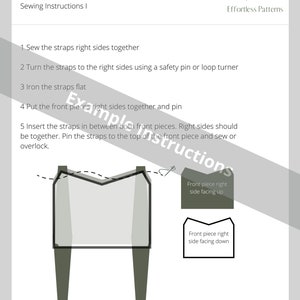 ELLA Linen Pants Sewing Pattern A4 Letter | Straight Leg | Pockets ...