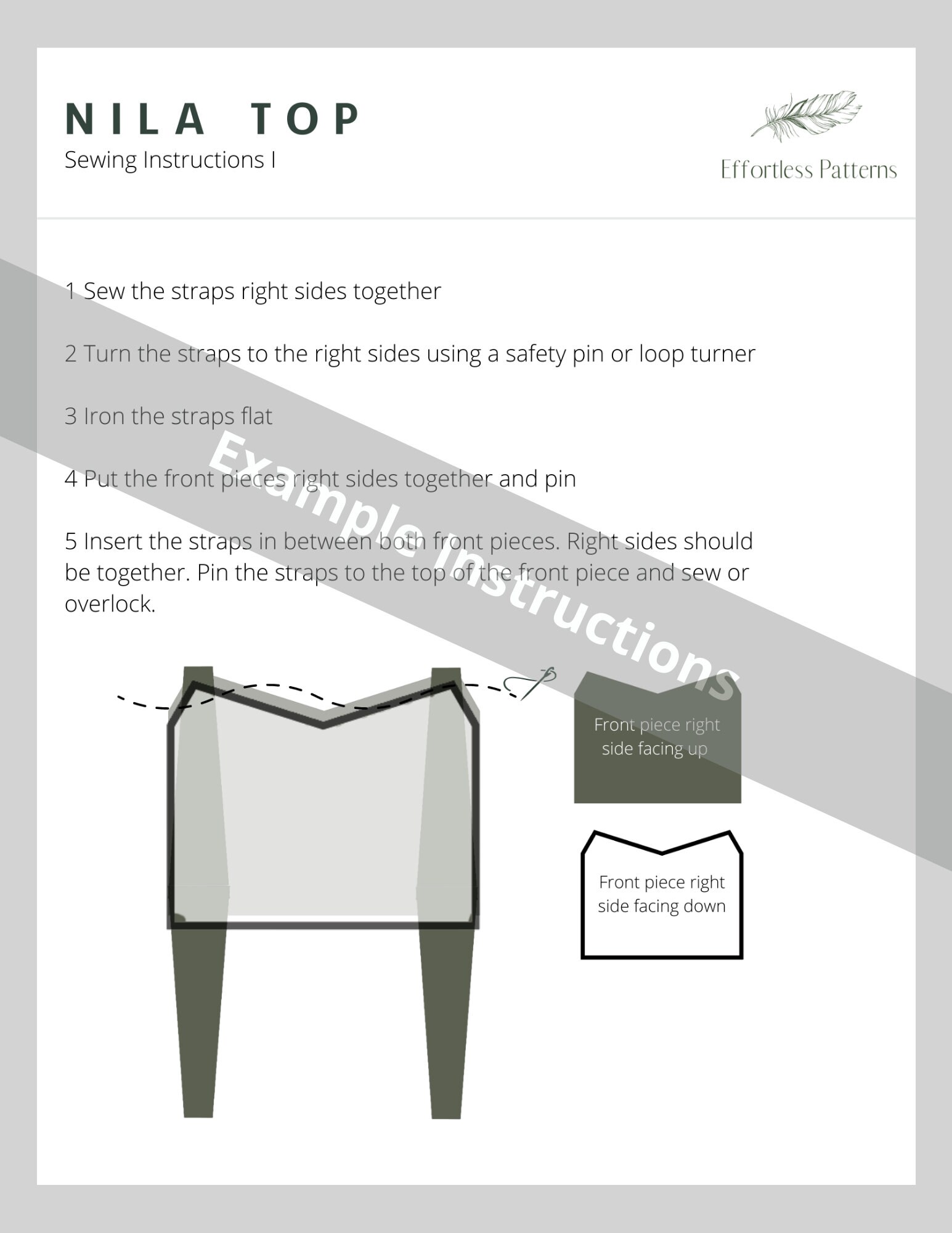 Hot Girl Summer Crop Top Sewing Pattern Bundle Set A4 Letter - Etsy