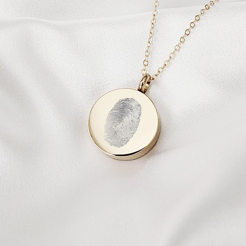 Gold Fingerprint Jewelry - Etsy