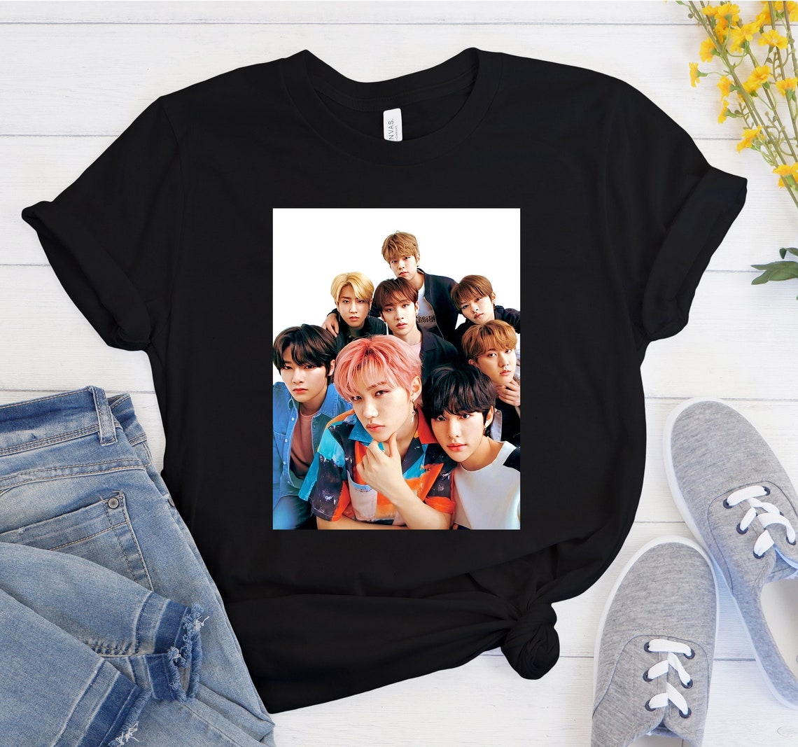 Stray Kids Group Shirt Stray Kids Shirt Kpop Shirt Felix | Etsy