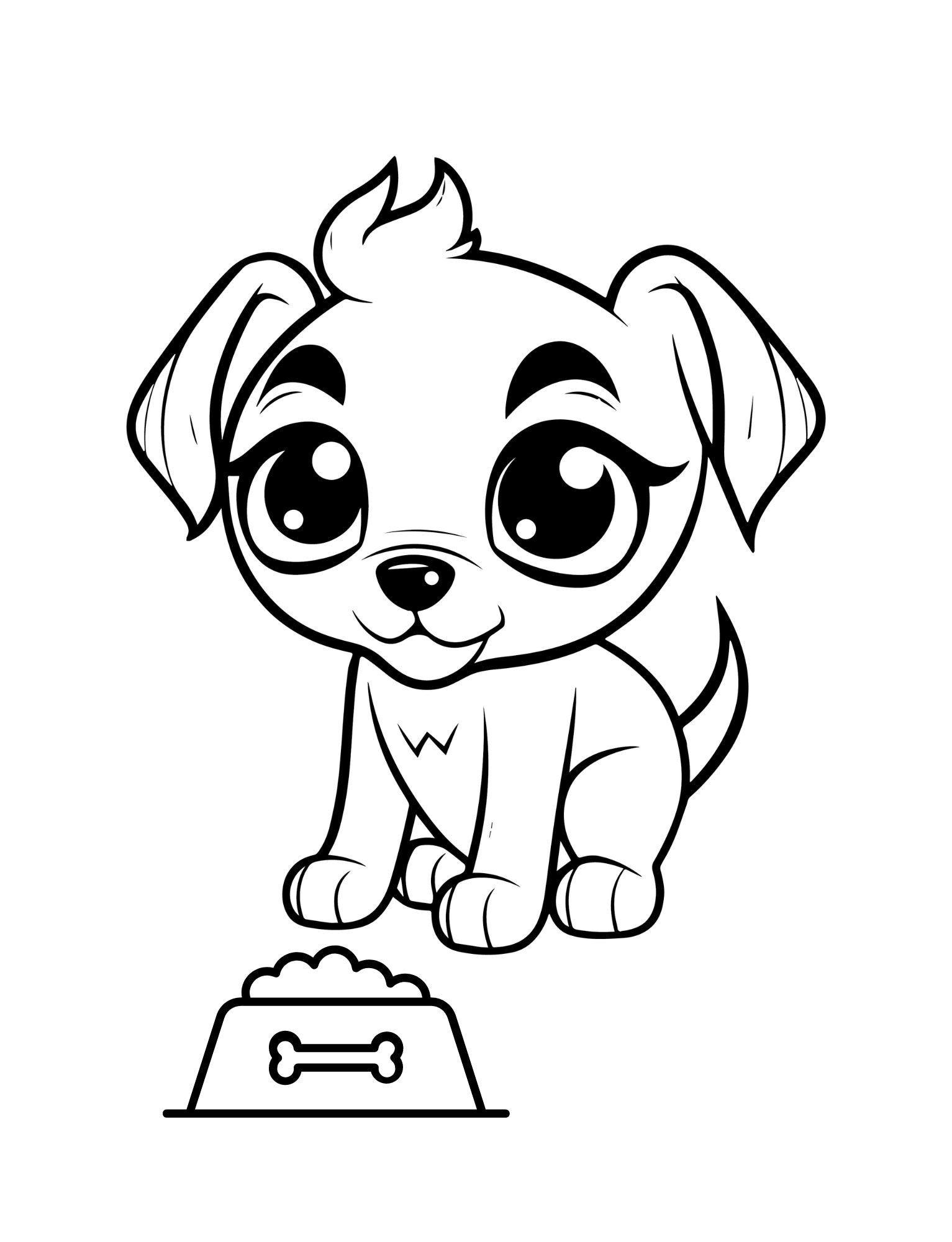 Whiskers & Wonder: A Printable Digital Kids' Coloring Book of Pets ...