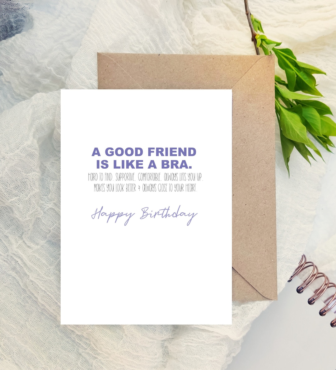 Birthday Card, Annoying, Funny Card for Bestie, Birthday Card for a ...