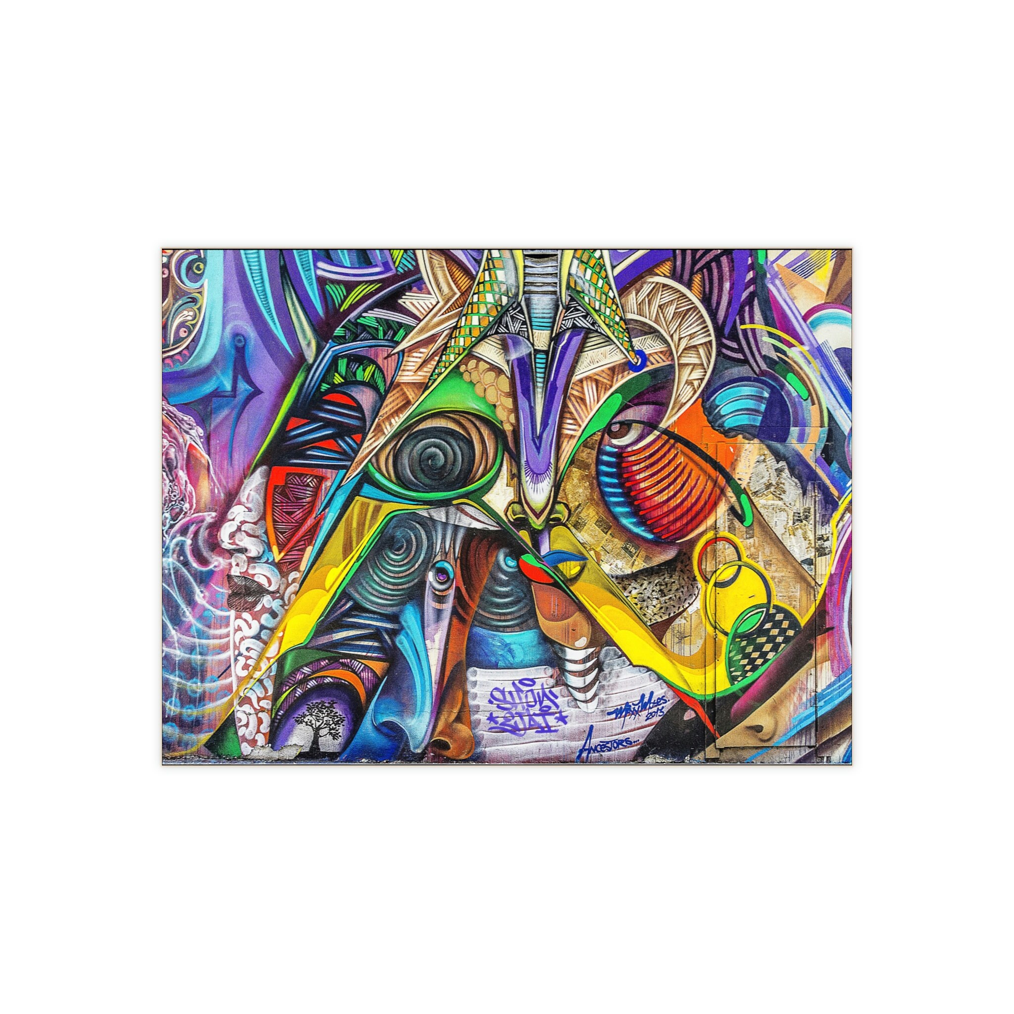 Graffiti Art Deco Ceramic Tile for Home or Office - Etsy