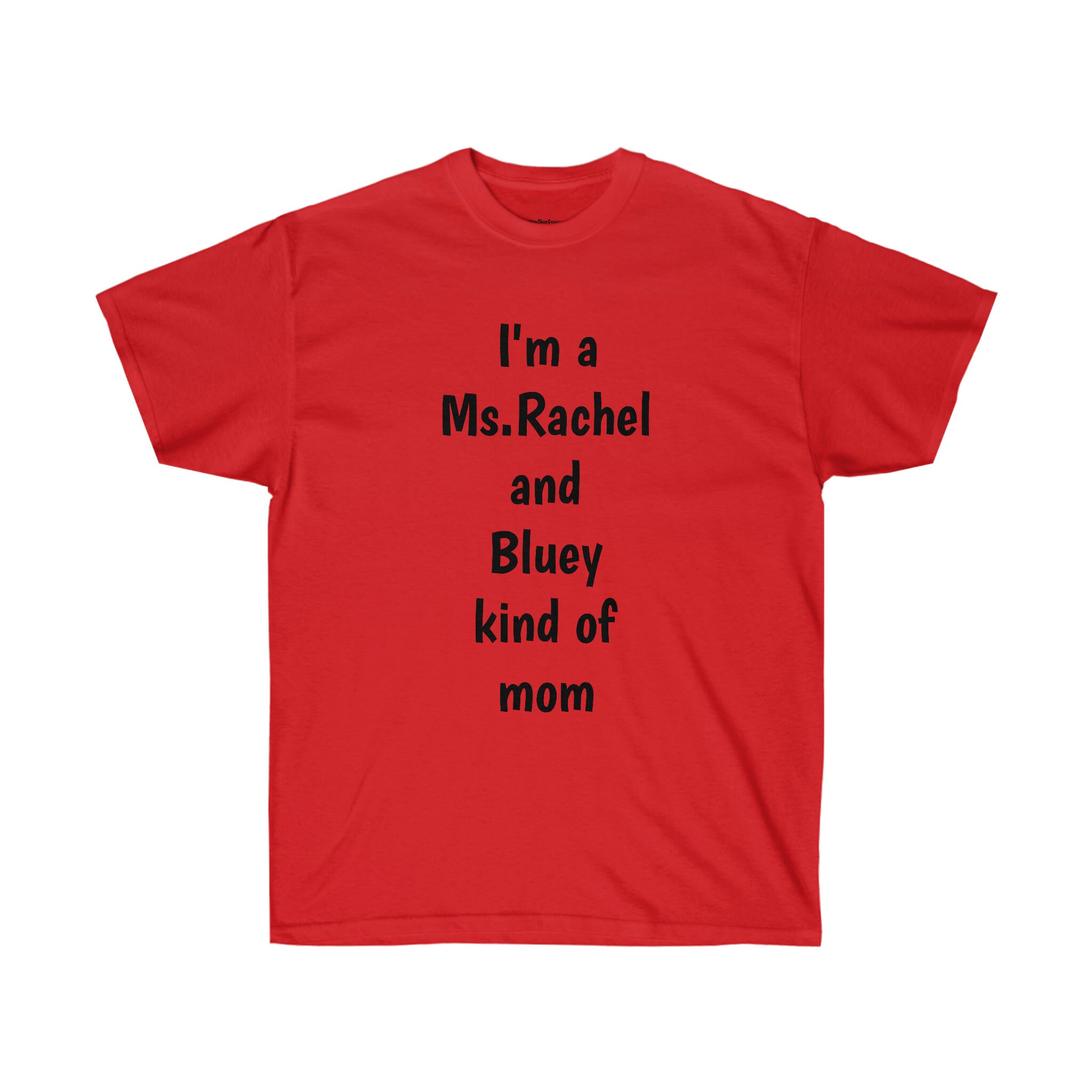 Ms. Rachel and Bluey Unisex Tshirt - Etsy