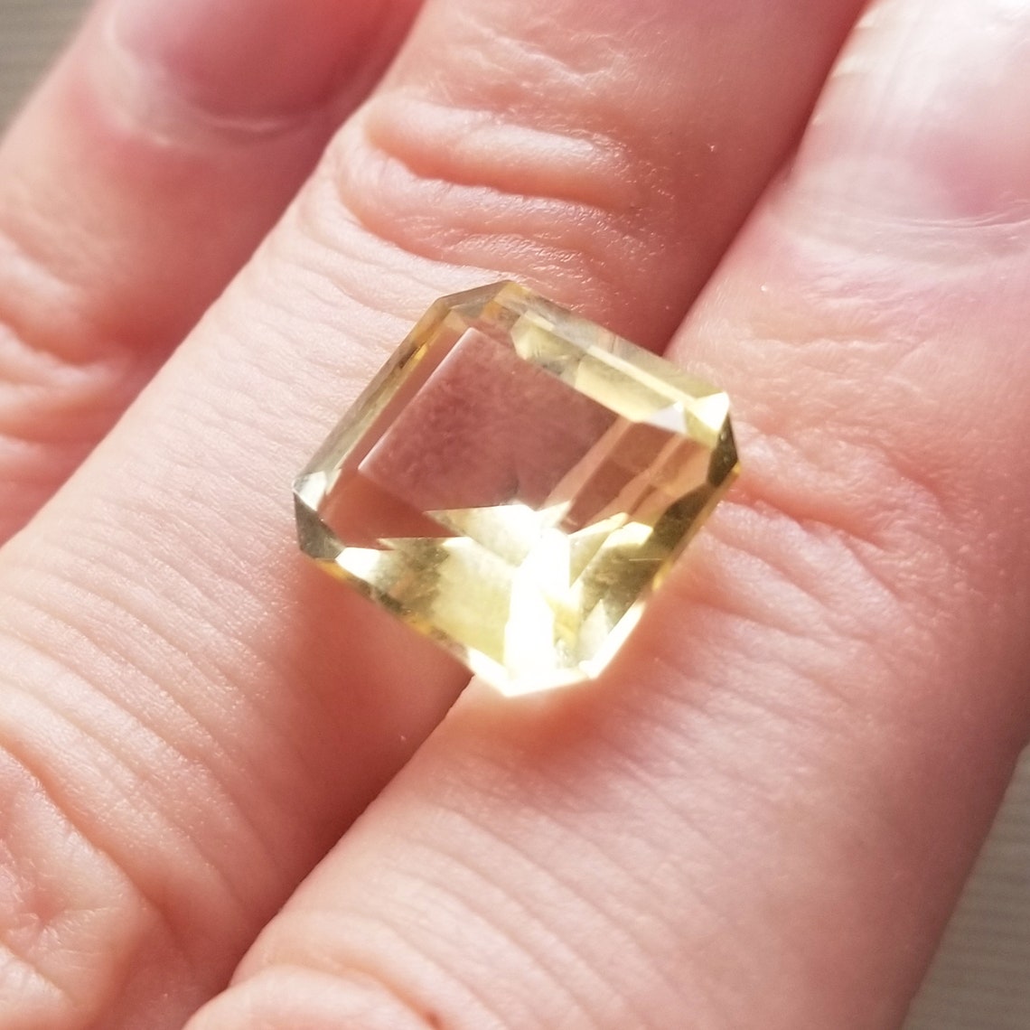 Natural Sapphire 7.64Cts Rectangular Shape Faceted 11x12mm | Etsy