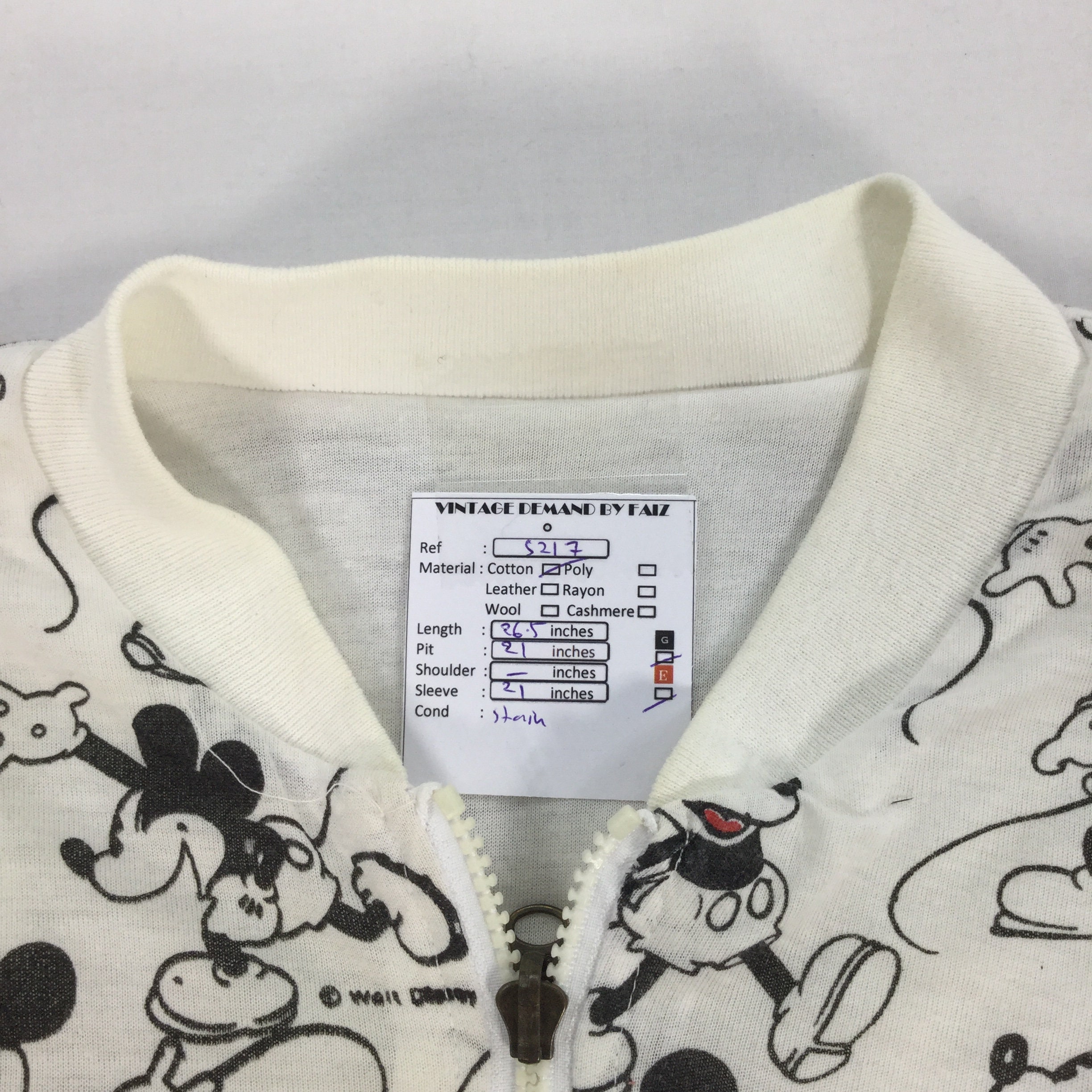 Vintage Disney Mickey Mouse Reversible Zipper Sweater Mickey Sweater ...