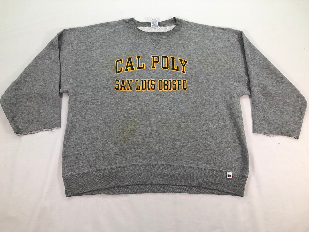 Vintage 90s California Polytechnic State University Sweatshirt Russell ...