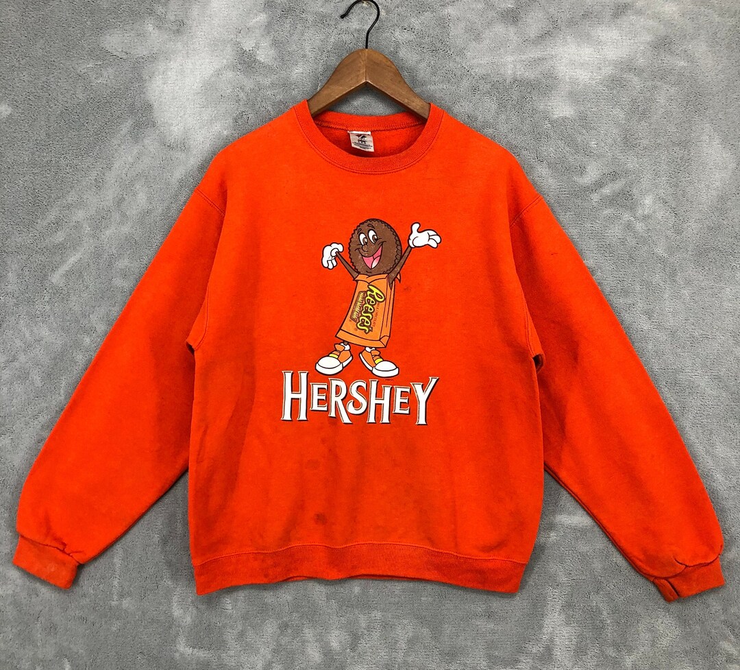 Vintage Hershey Sweatshirt Hershey Chocolate Cartoon Crewneck Hershey ...