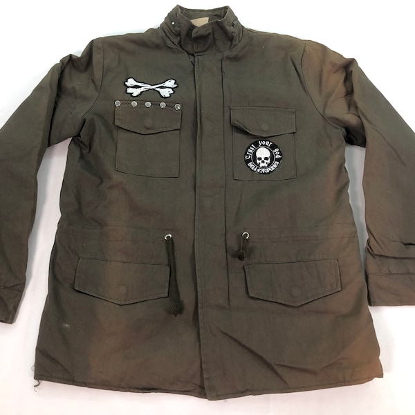 Military Rock Jacket - Etsy