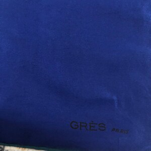 Vintage Gres Paris Floral Silk Scarf Flowers Neck Scarf Neckwear Head ...