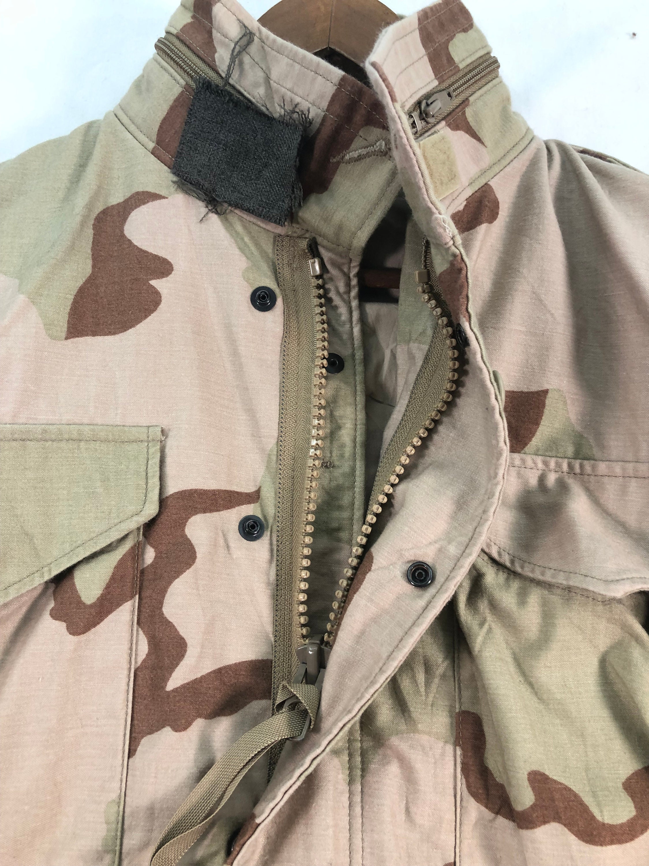 Vintage US Army Desert Camo Field Jacket Military Utility Size S - Etsy