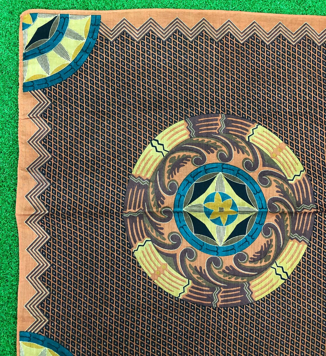 Vintage Hiroko Koshino Handkerchief Japan Neckerchief Pocket Square ...