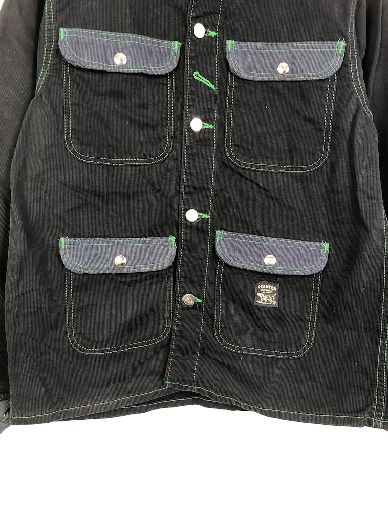 Vintage POINTER Corduroy Workwear Jacket Made in Usa Chore Jacket ...