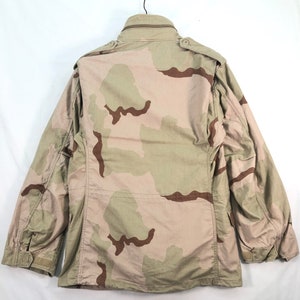 Vintage US Army Desert Camo Field Jacket Military Utility Size S - Etsy