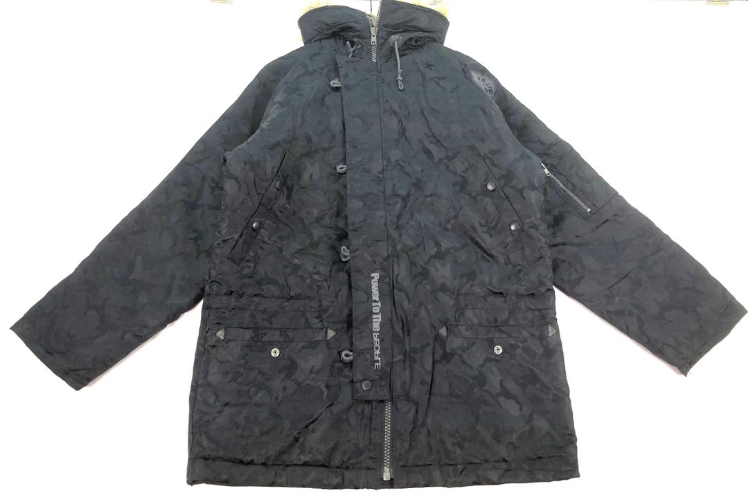 Camo Winter Jacket: Polyester Ski Snowboard Outdoor (size L) - Etsy